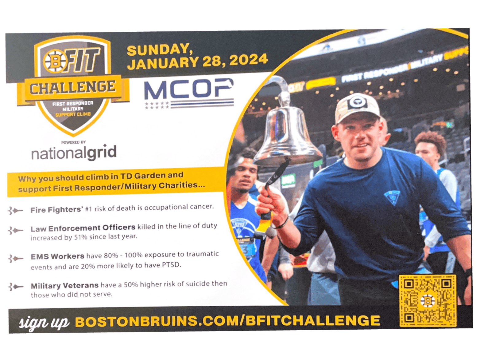 Boston Bruins BFit Challenge 2024 - MassCOP